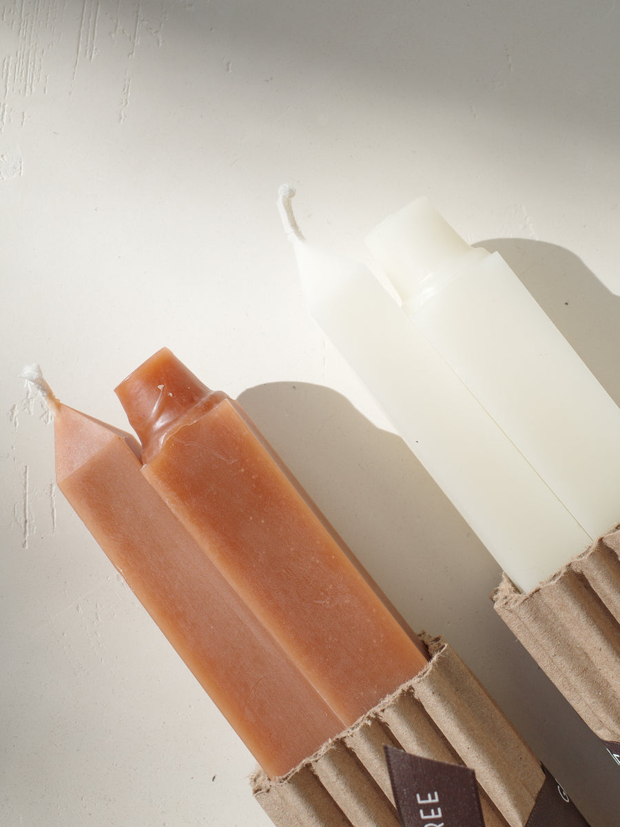 12" Square Taper Candles | LOQ.US
